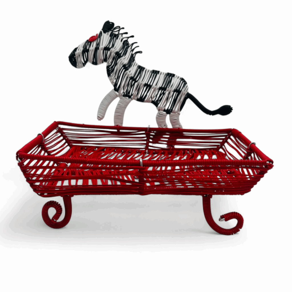 Scoobie Wild Animal Soap Dish Zebra - Woza Moya